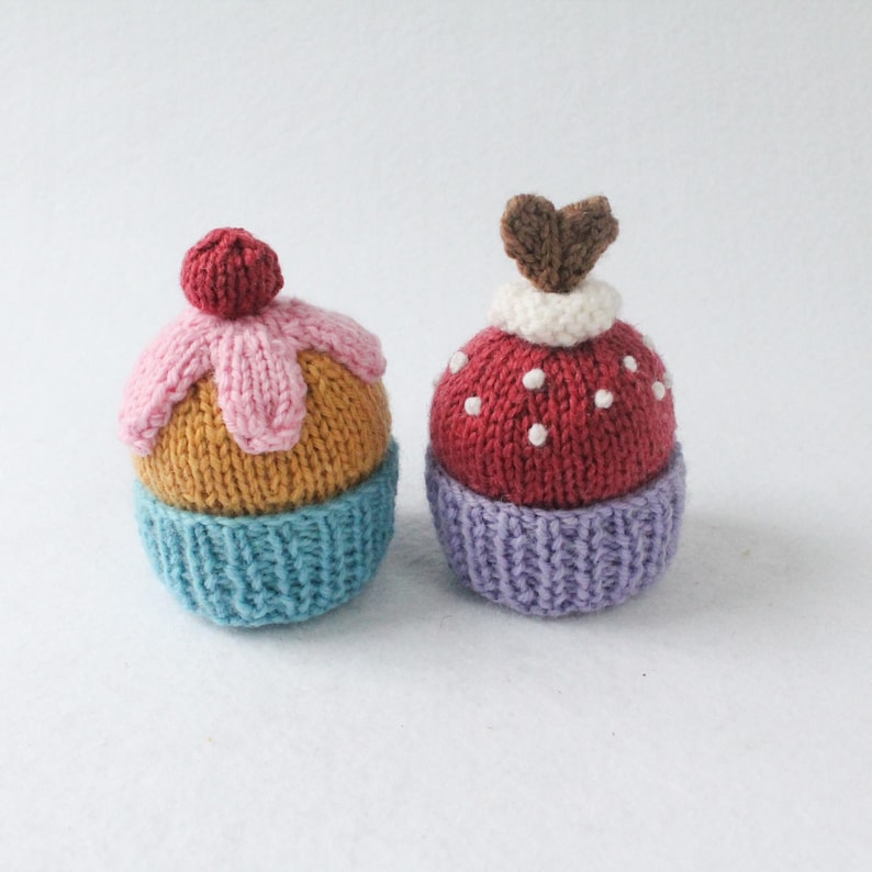 Knitted Sweets and Cupcakes Knitting Pattern PDF - Etsy