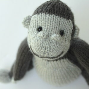 Mummy and Baby Gorilla Knitting Pattern PDF - Etsy