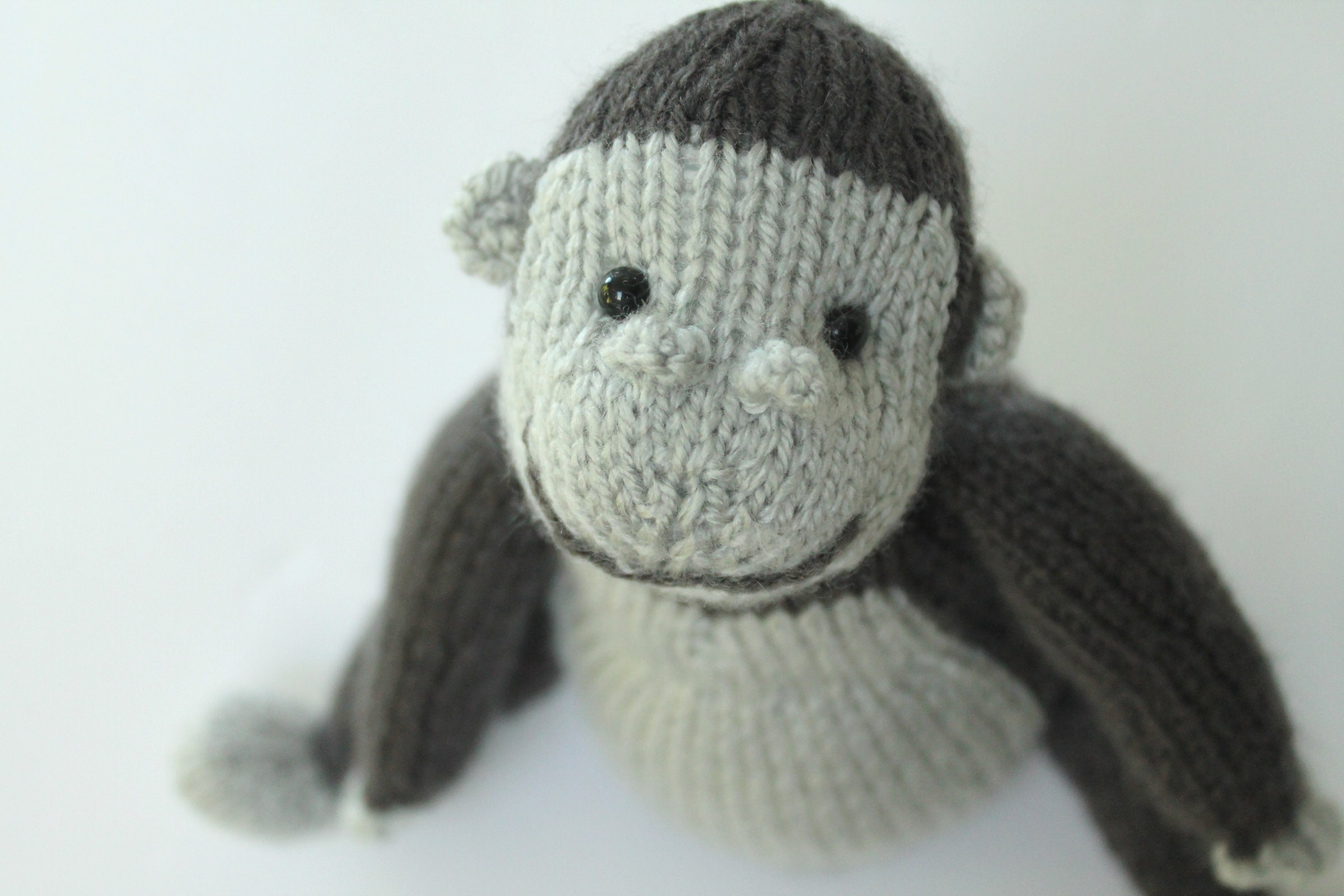 Mummy and Baby Gorilla Knitting Pattern PDF - Etsy