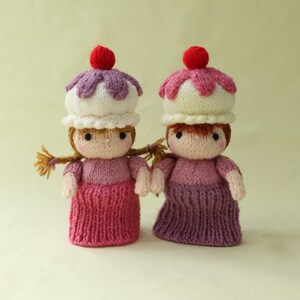Cupcake Dolls Knitting Pattern PDF - Etsy