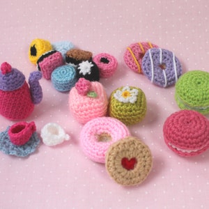 Mini Crocheted Amigurumi Sweets - Etsy