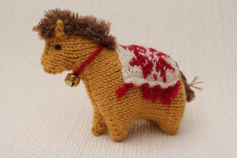 Christmas Ponies Knitting Pattern PDF - Etsy