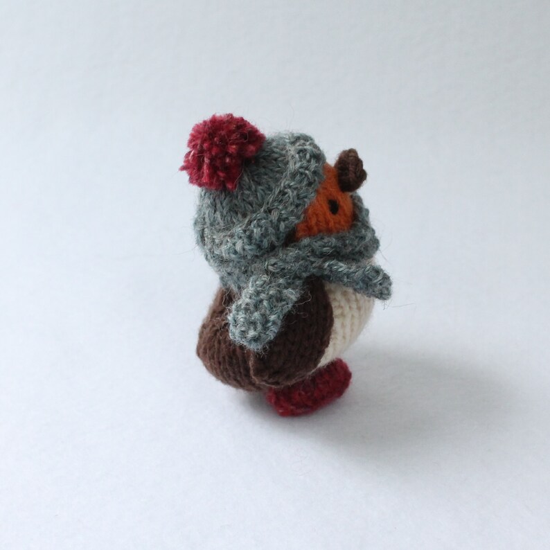 Winter Robin Knitting Pattern PDF - Etsy UK