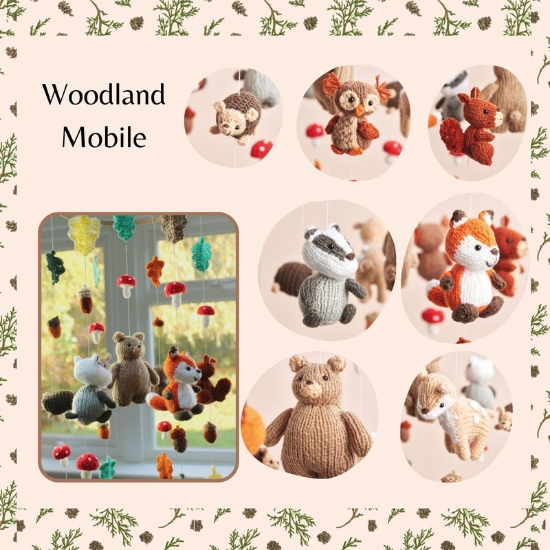 Woodland Animal Pattern - Etsy