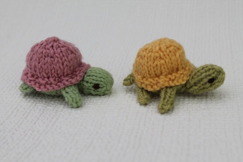 Turtle Family Knitting Pattern PDF - Etsy