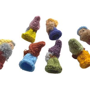 Snow White Finger Puppets Hand Knitted 10 Puppets Set - Etsy