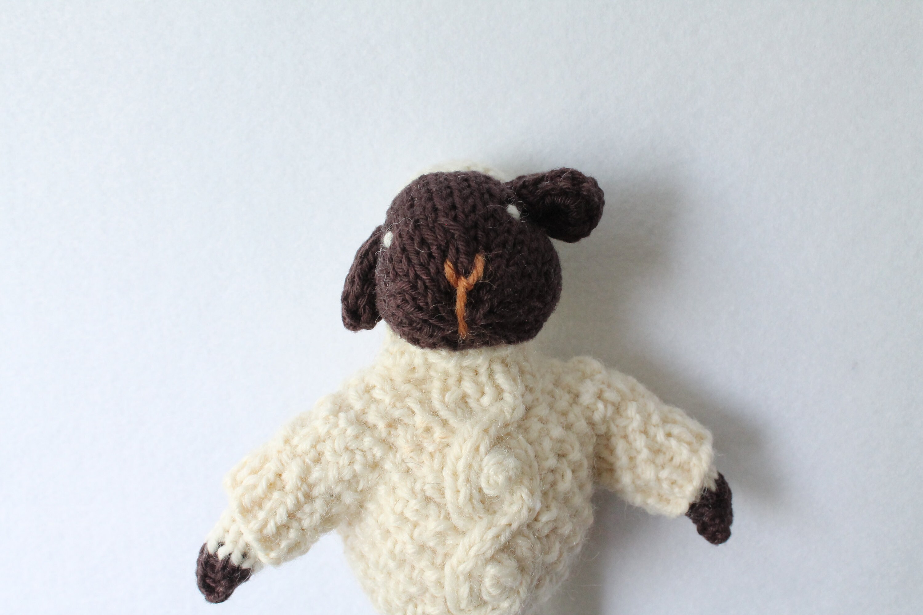 Lamb in Cable Jumper Knitting Pattern PDF - Etsy