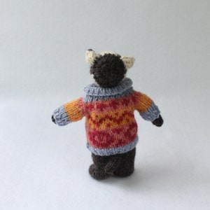 Fairisle Badger Knitting Pattern PDF Knitted Badger - Etsy