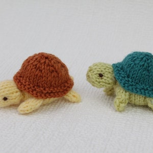 Turtle Family Knitting Pattern PDF - Etsy