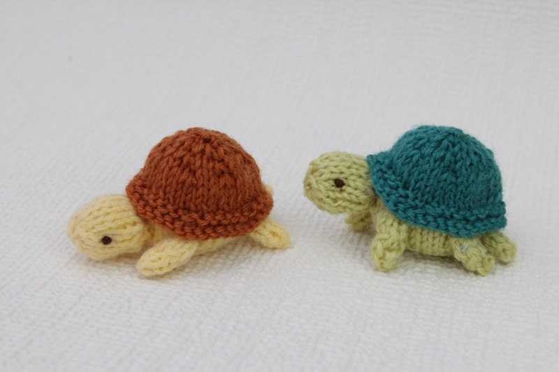Turtle Family Knitting Pattern PDF - Etsy