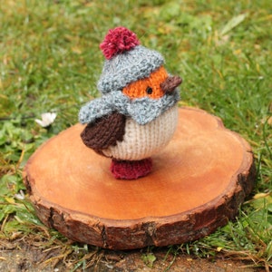 Winter Robin Knitting Pattern PDF - Etsy UK