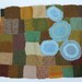 Hand-knitted Patchwork Playmat H for Safari, Woodland, or Farmyard ...