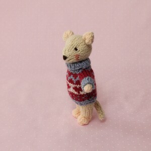 Mice in Jumpers Knitting Pattern PDF - Etsy