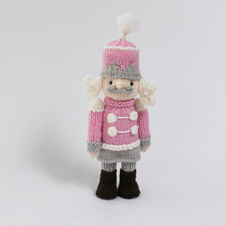 Knitted Nutcracker Doll Knitting Pattern PDF - Etsy Australia