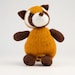 Red Panda Knitting Pattern PDF - Etsy
