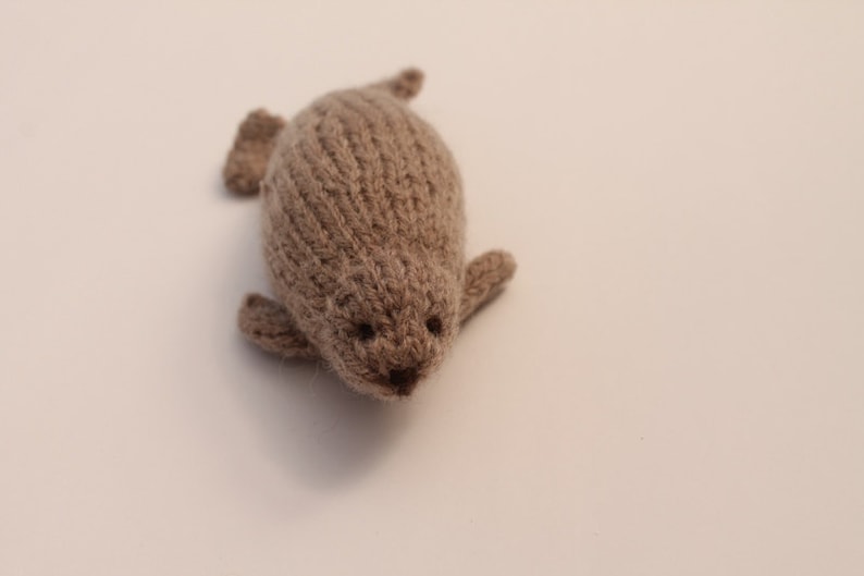 Seal Family Knitting Pattern PDF - Etsy