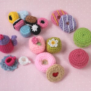 Mini Crocheted Amigurumi Sweets - Etsy