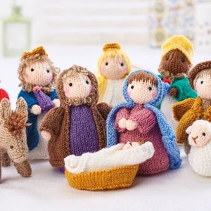 Nativity Dolls Knitting Pattern PDF - Etsy
