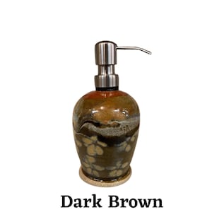Becca Irvin Pottery Soap/lotion Dispenser - Etsy