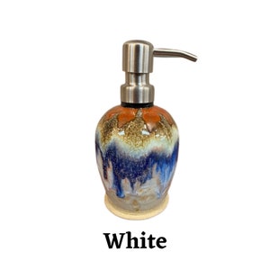 Becca Irvin Pottery Soap/lotion Dispenser - Etsy