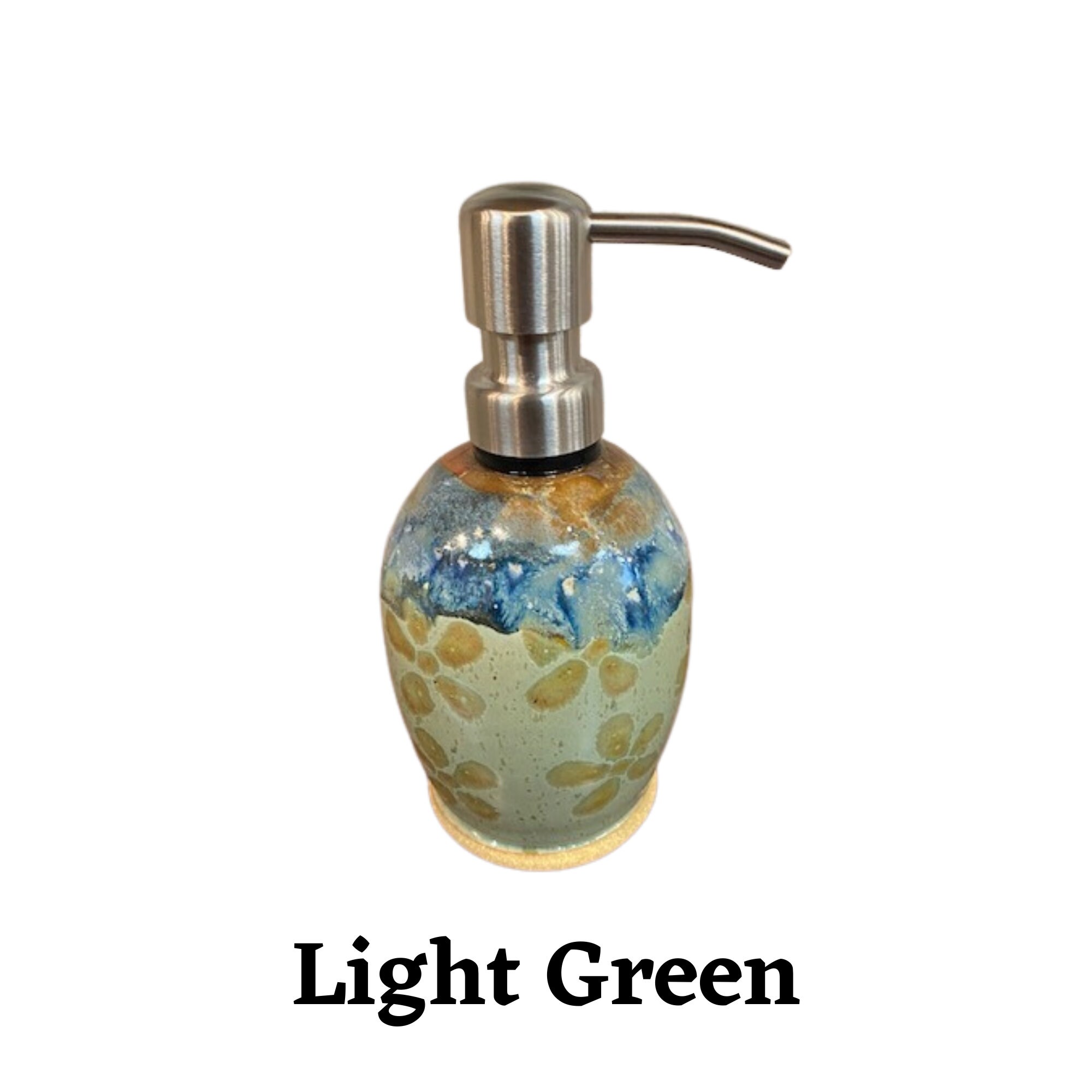 Becca Irvin Pottery Soap/lotion Dispenser - Etsy