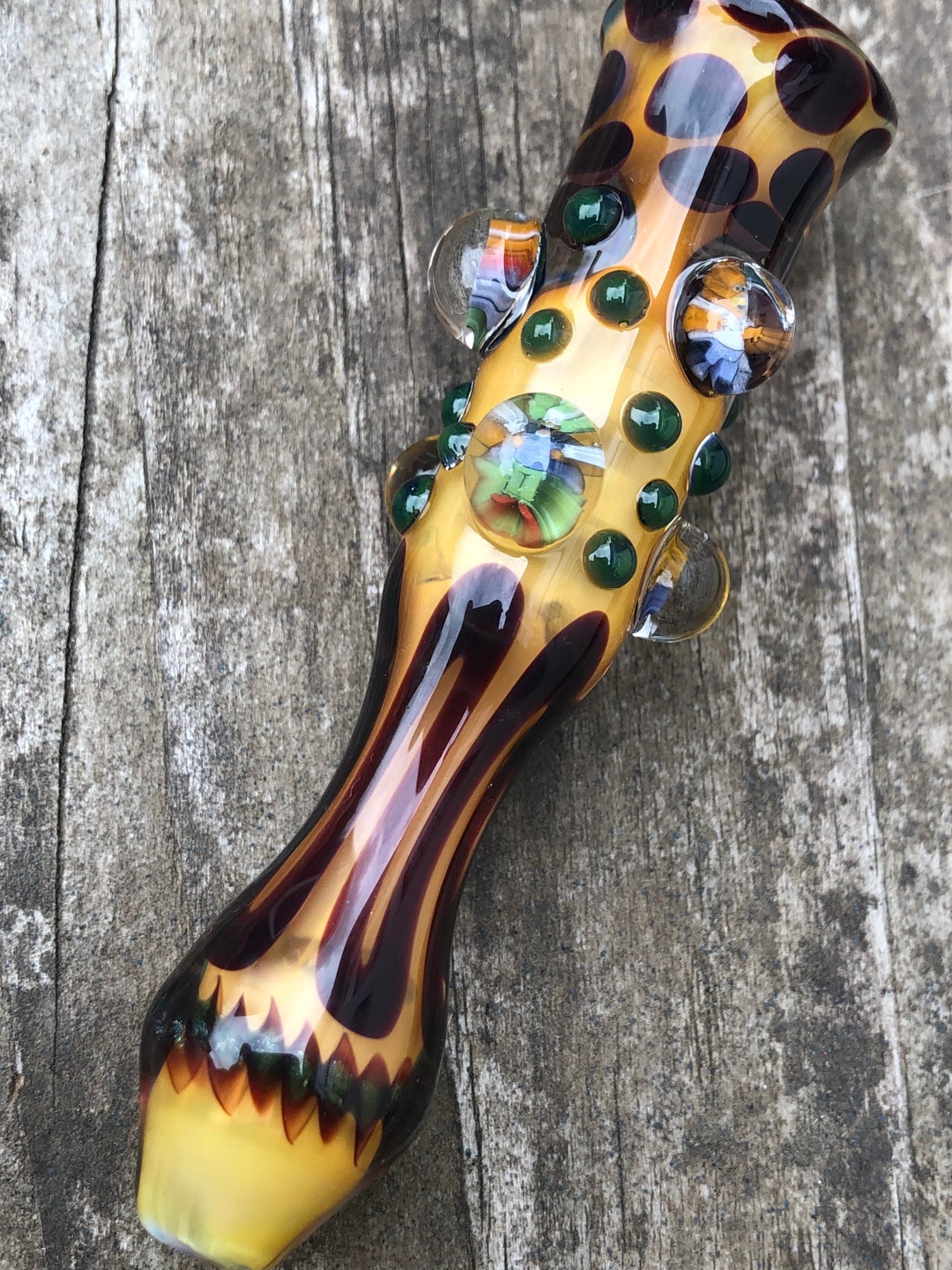 Simpsons Set Glass Pipes Fumed Chillum. Simsons Chillum Piece With With ...