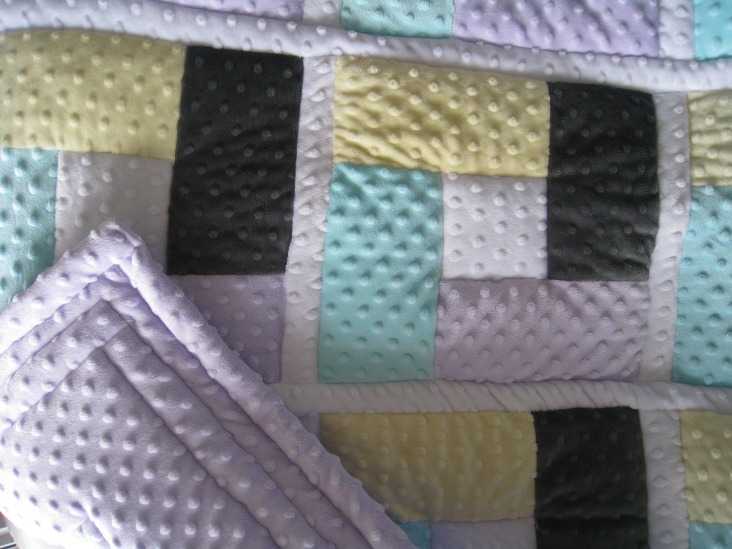 Custom Baby Girl Minkie Quilt 45 X 54 - Etsy Canada