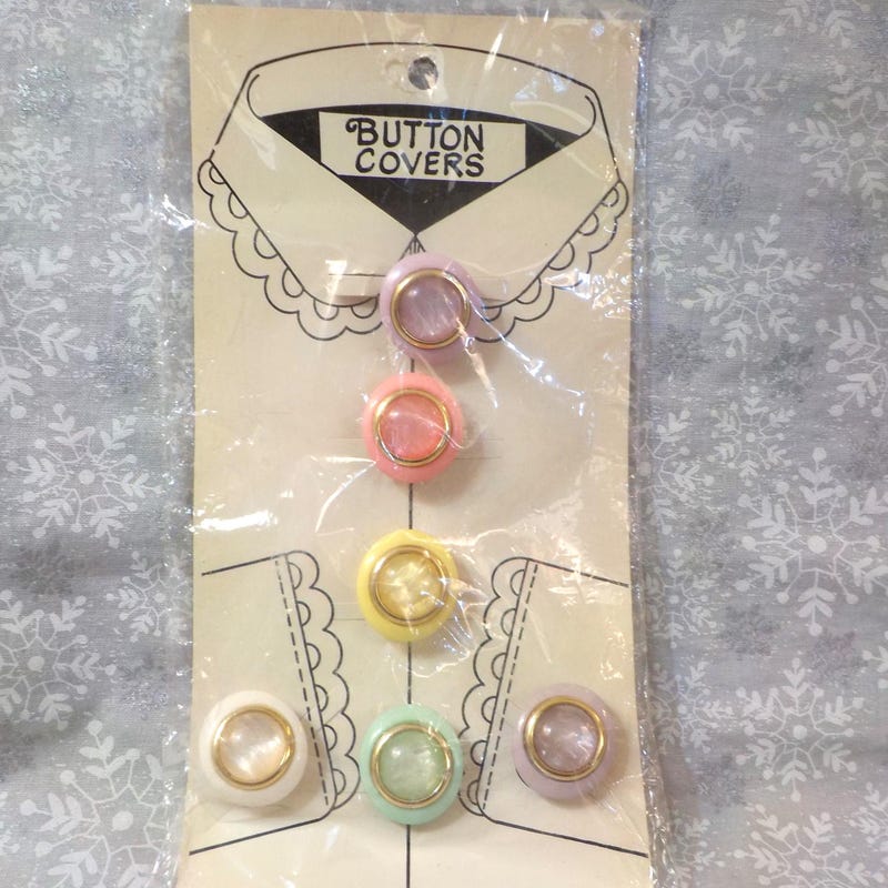 Button Covers - Etsy