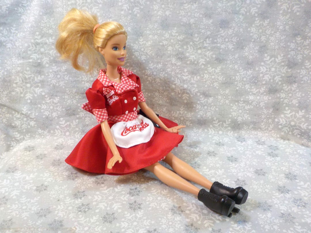 Barbie Coca Cola Doll - 1998 Limited Edition - Not Complete - Pre-owned ...