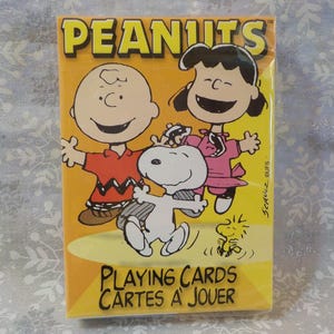 Peanuts Gang Playing Cards Cartes A' Jouer Sealed Deck - Etsy