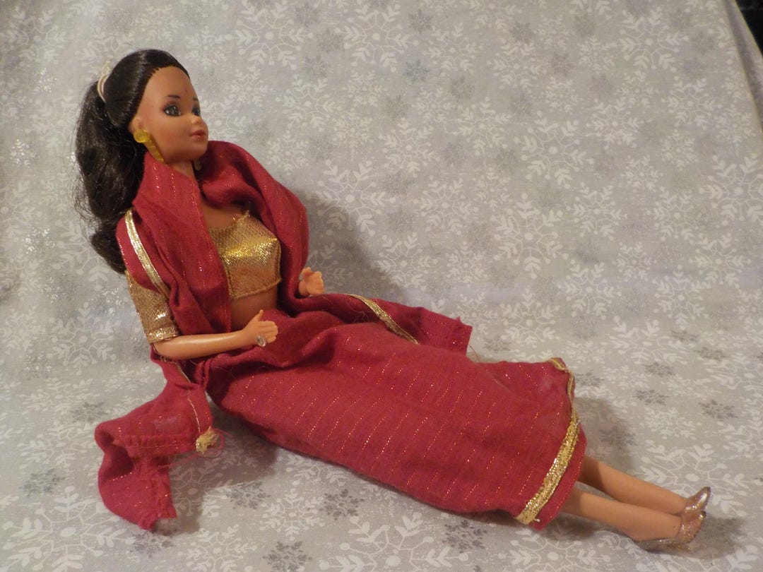 Vintage 1981 Mattel india: Barbie dolls of the World Number 3897 Pre ...