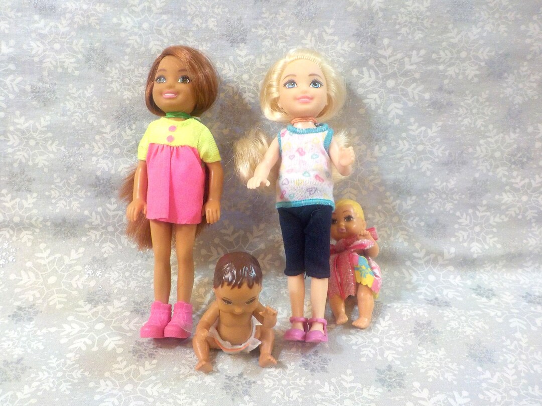 Mattel Dolls - Kelly & Babies "baby Sitting Fun" - Pre-owned - Etsy