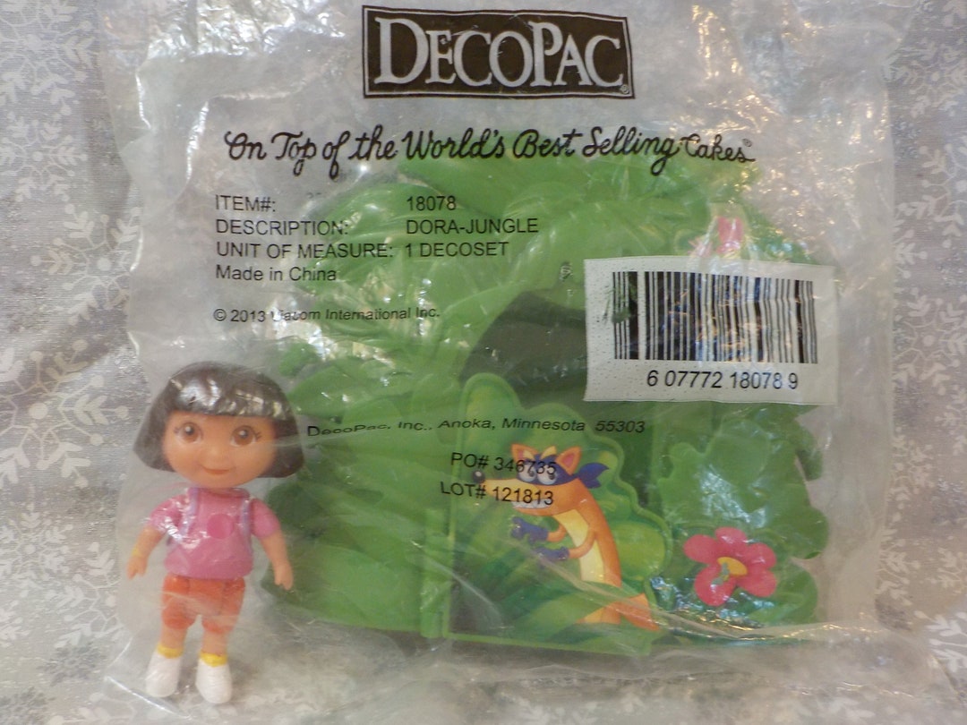 Decopac Dora the Explorer Jungle Cake Topper Sealed - Etsy