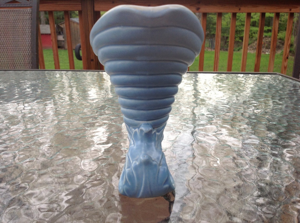 Vintage 1940s-1950s Baby Blue Cornucopia Numbered on Bottom - Etsy