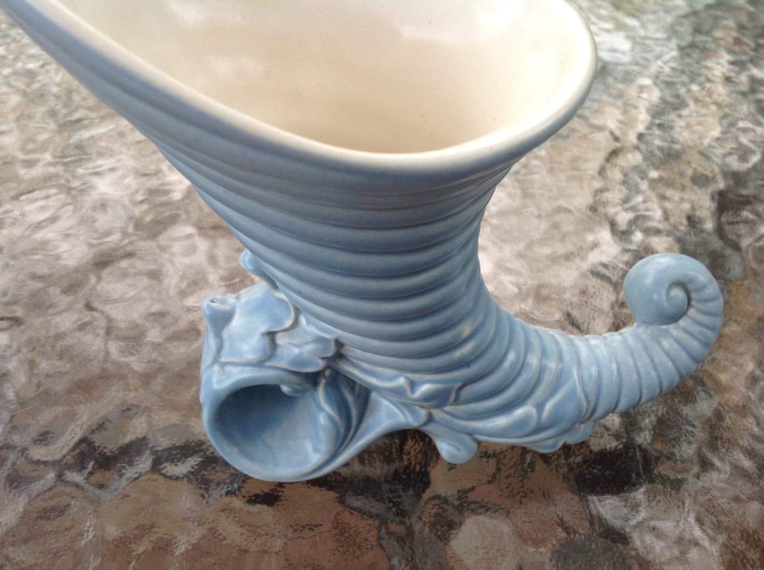 Vintage 1940s-1950s Baby Blue Cornucopia Numbered on Bottom - Etsy