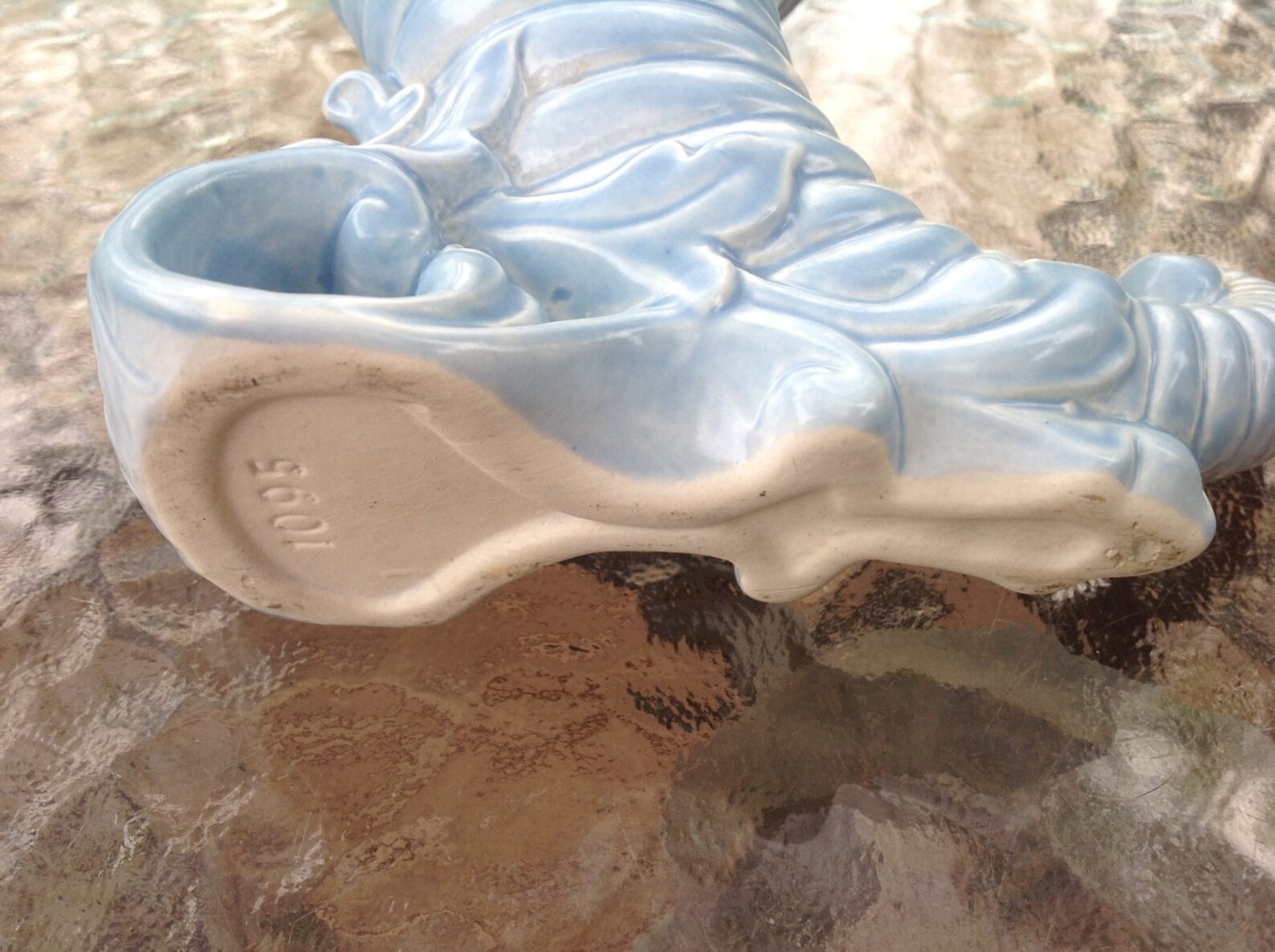 Vintage 1940s-1950s Baby Blue Cornucopia Numbered on Bottom - Etsy