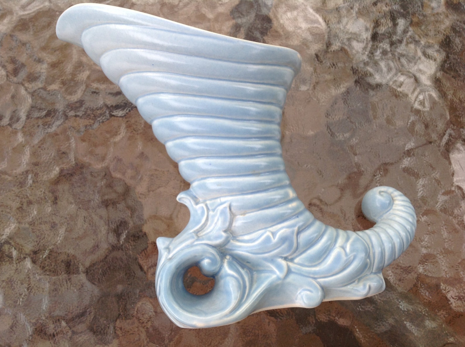 Vintage 1940s-1950s Baby Blue Cornucopia Numbered on Bottom - Etsy