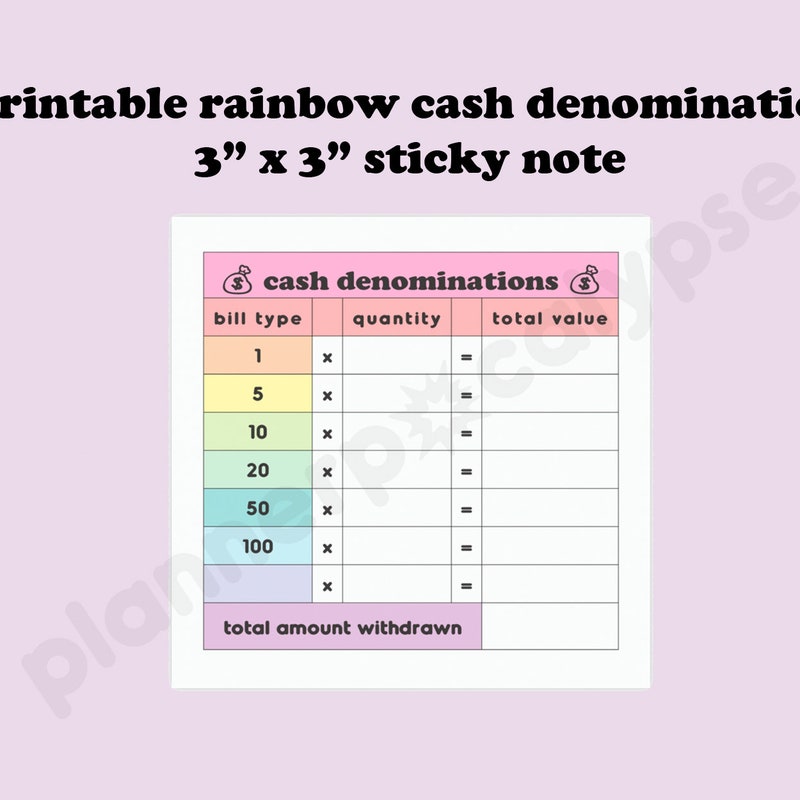 Cash Envelopes - Etsy