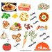 75 FOOD PLANNER Stickers PNG Digital Printable Pizza Cricut Dessert ...
