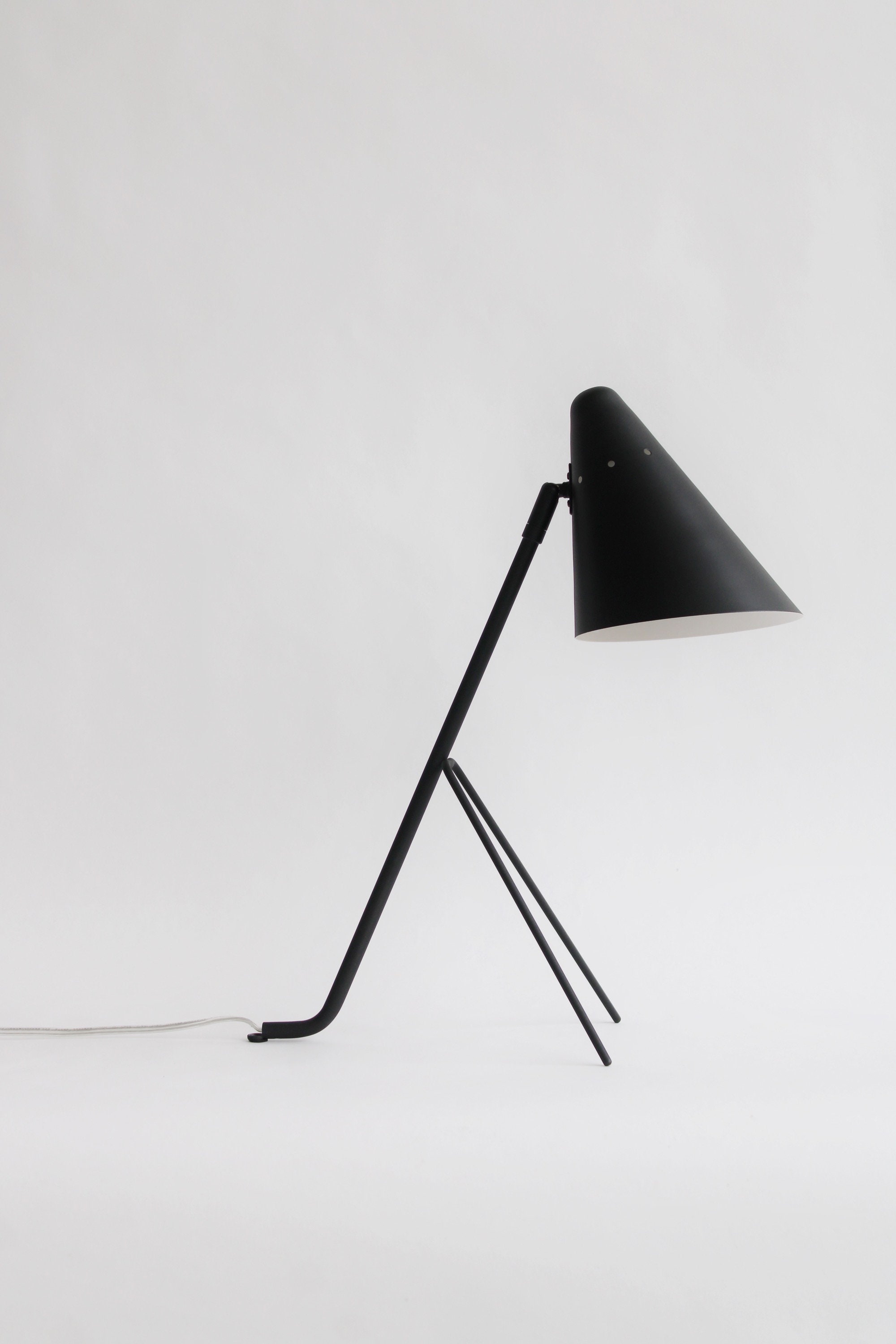 Mid Century Style Desk Wall Lamp Black Table Light Fixture - Etsy