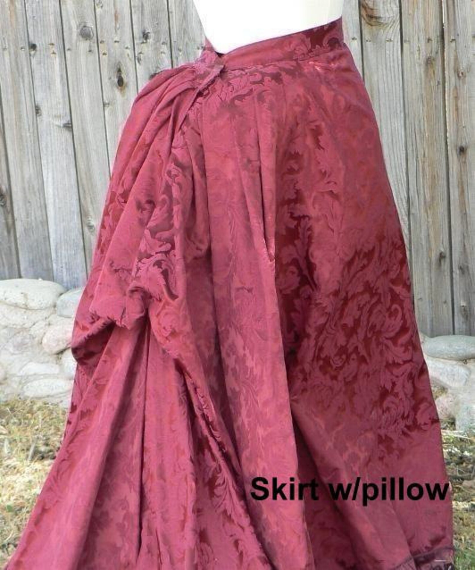 Bustle Pillow Pad Lightweight Cotton Lace Drawstring Victorian ...