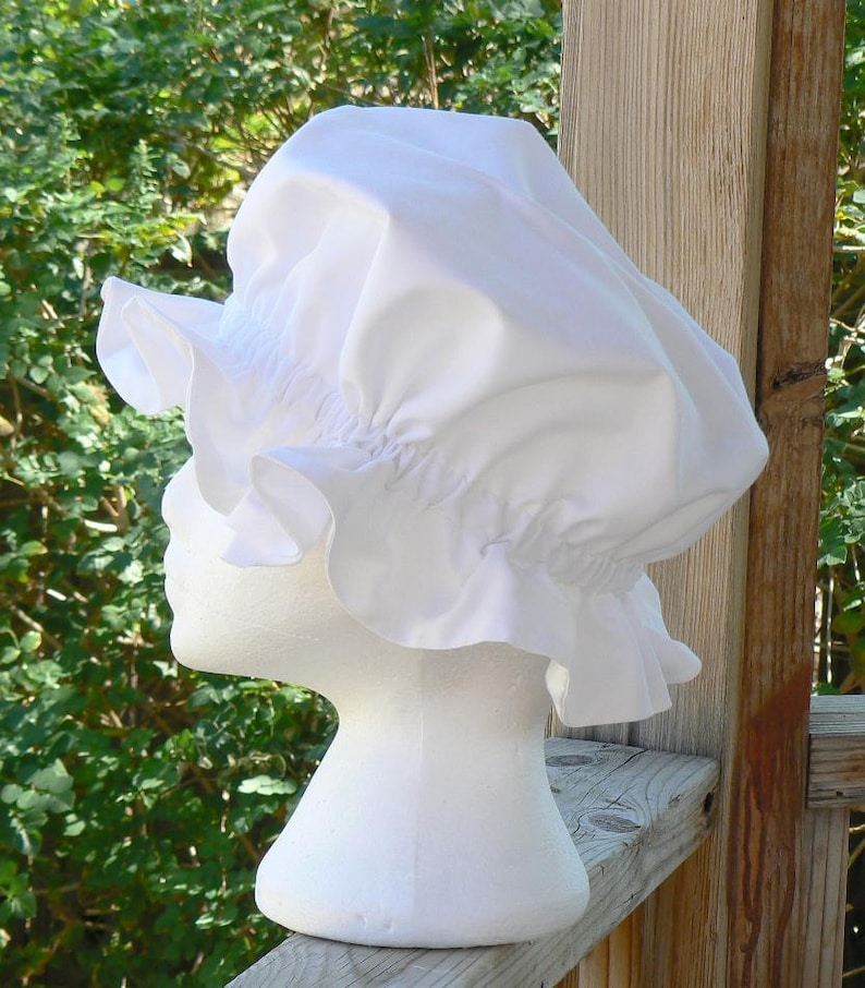 Renaissance Colonial Mob Cap Historical Costume Coif Hat | Etsy