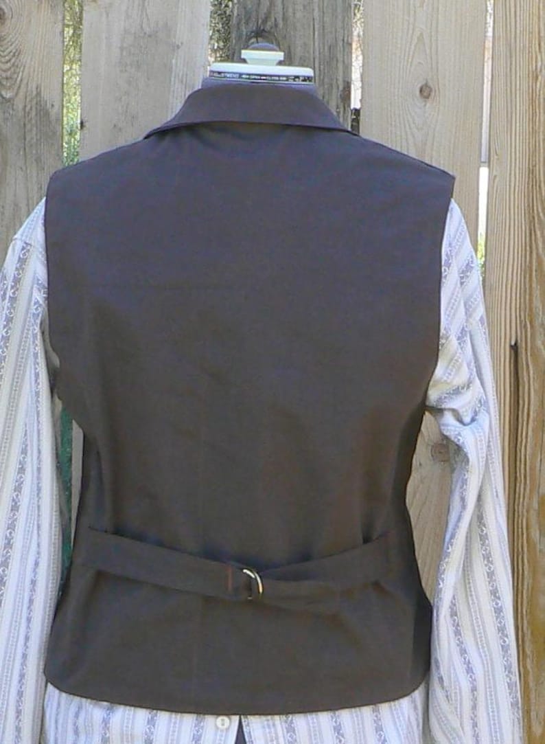 Western Cowboy Vest Victorian Ranch Waistcoat Historical Costume - Etsy
