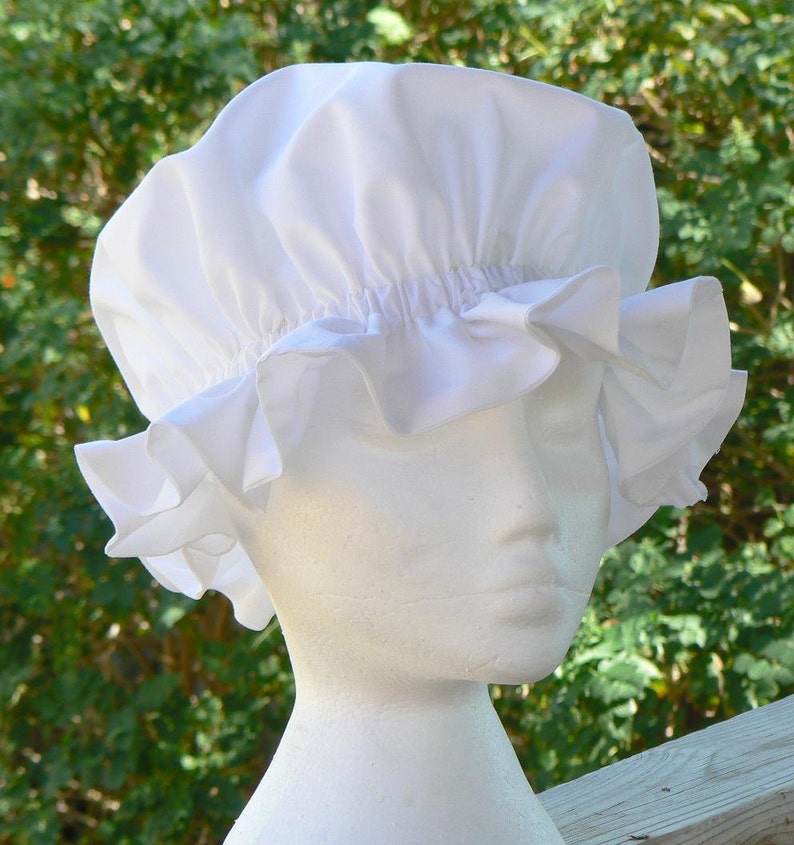 Renaissance Colonial Mob Cap Historical Costume Coif Hat - Etsy