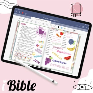 Digital Bible | Digital Journaling Bible for Goodnotes 5 | KJV Digital ...