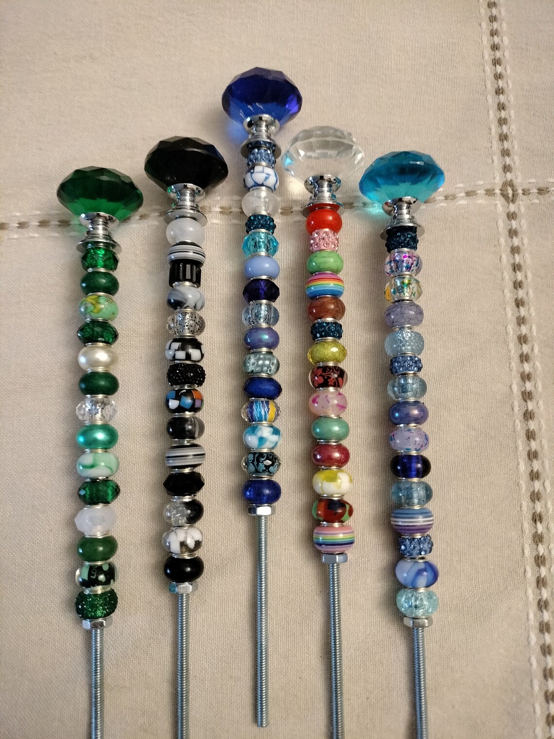 Plant Charms, Garden Fairy Wand, House Plant Stakes - Etsy