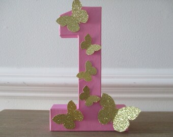 Butterfly Number 1 | Etsy