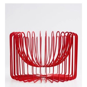 Ikea red Fruit Bowl by Swedish Designer Ehlen Johansson. MCM Decor ...