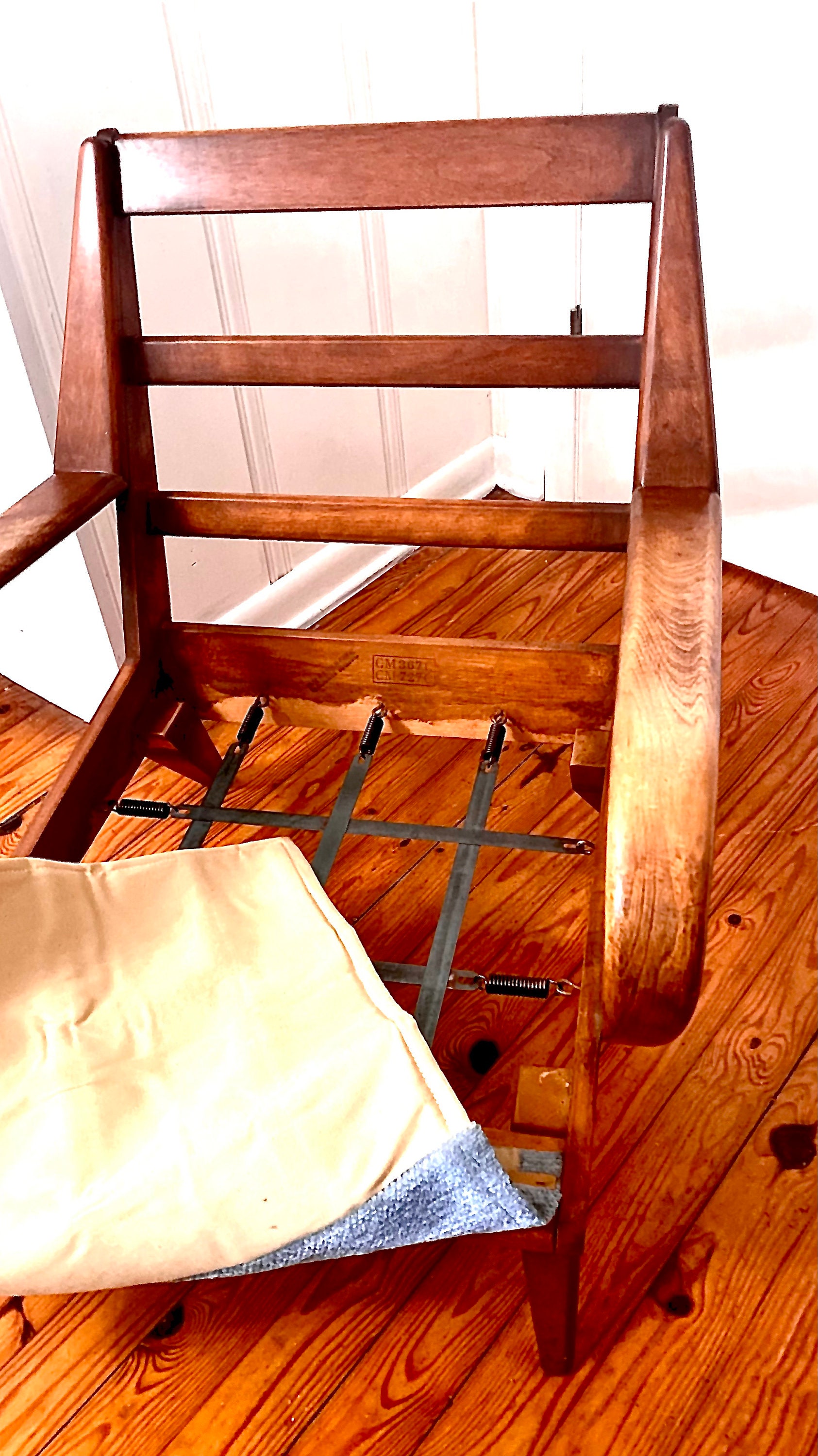 RARE! Heywood Wakefield Lounge Chair. Vintage Armchair. MCM. Mid ...