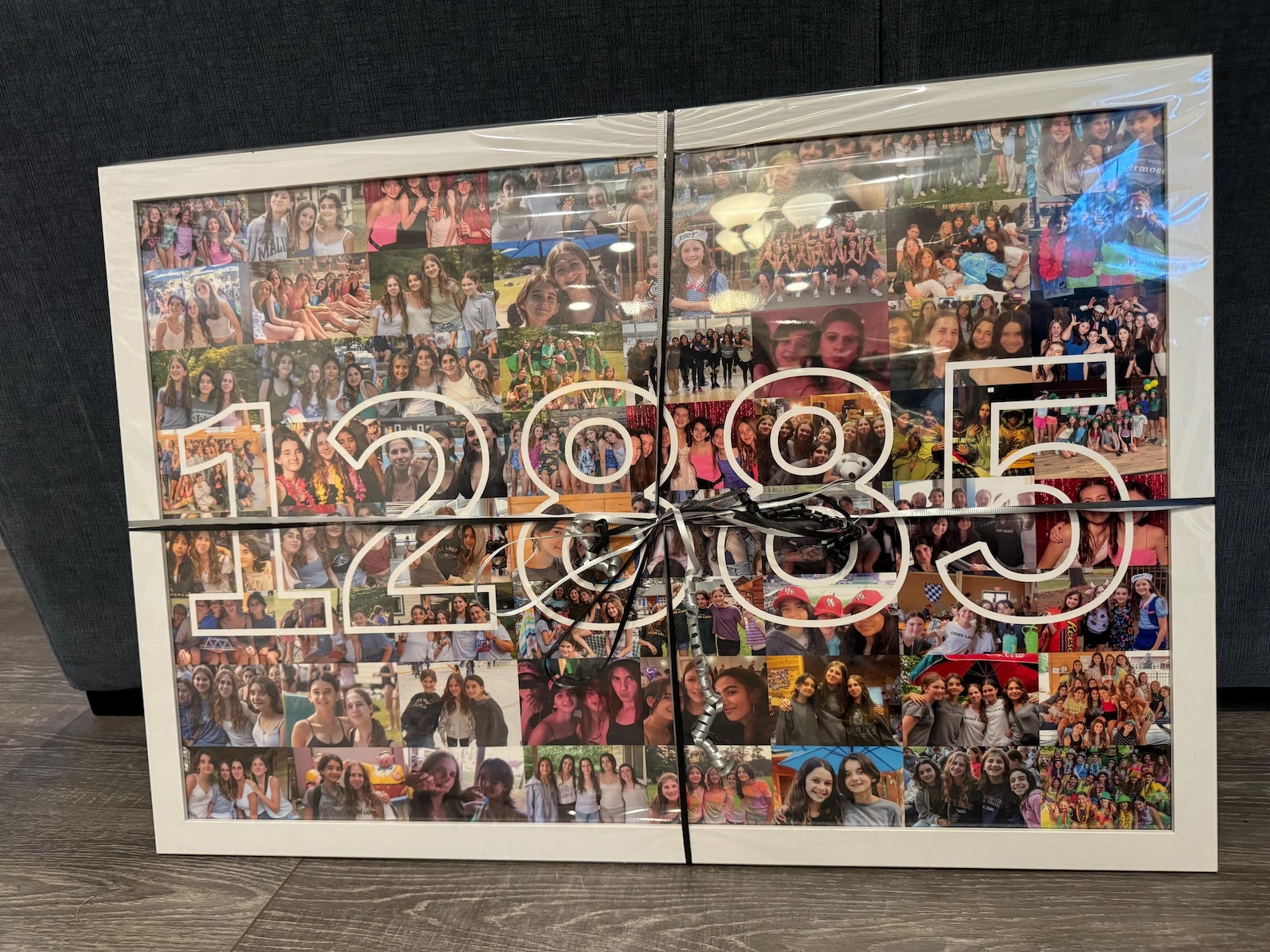 Name or Zip Code Photo Collage Framed 12x18 Inches - Etsy
